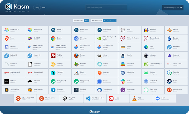 Downloads | Kasm Workspaces